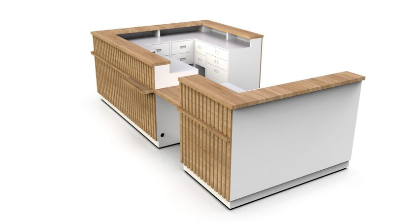 Checkout Counter Island Type | Voll Global