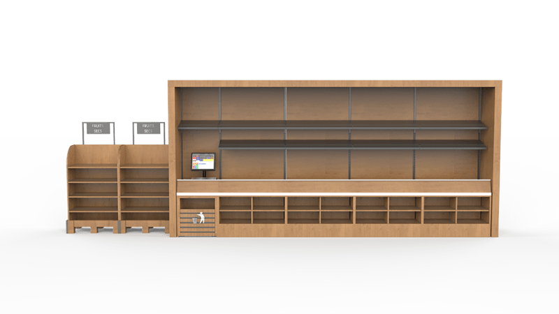 Fruit and Vegetable Wall Unit | Voll Global